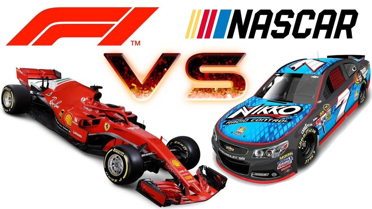 F1 vs NASCAR explained: Part 1 - by Nicolli Karolini
