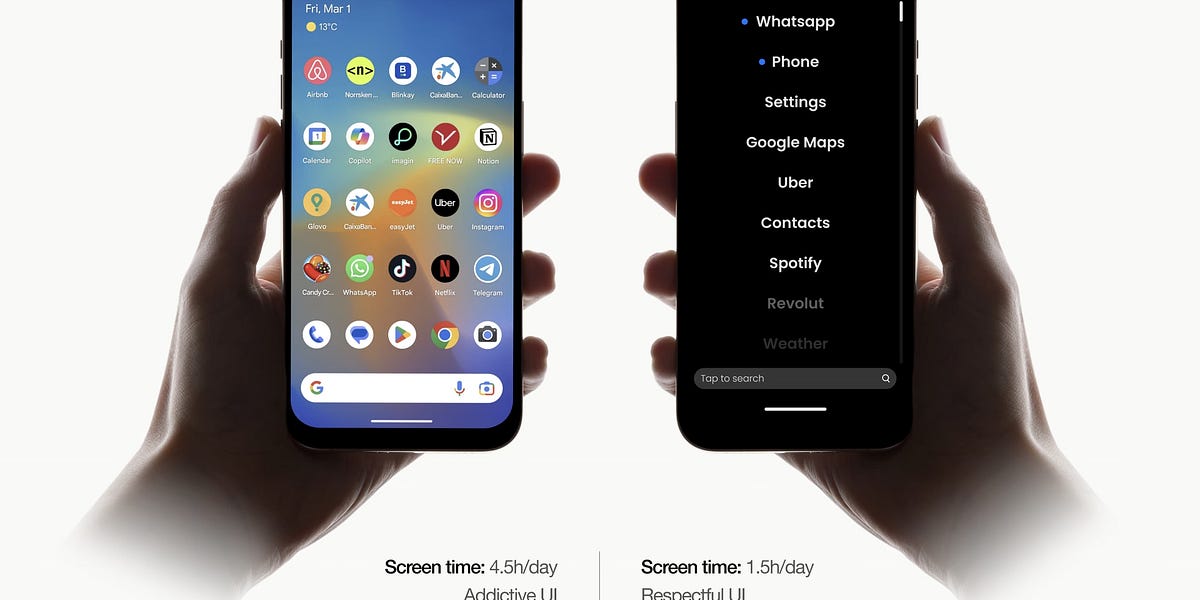 ⭐3 Balance Phone - by Oscar Martinez Cubel