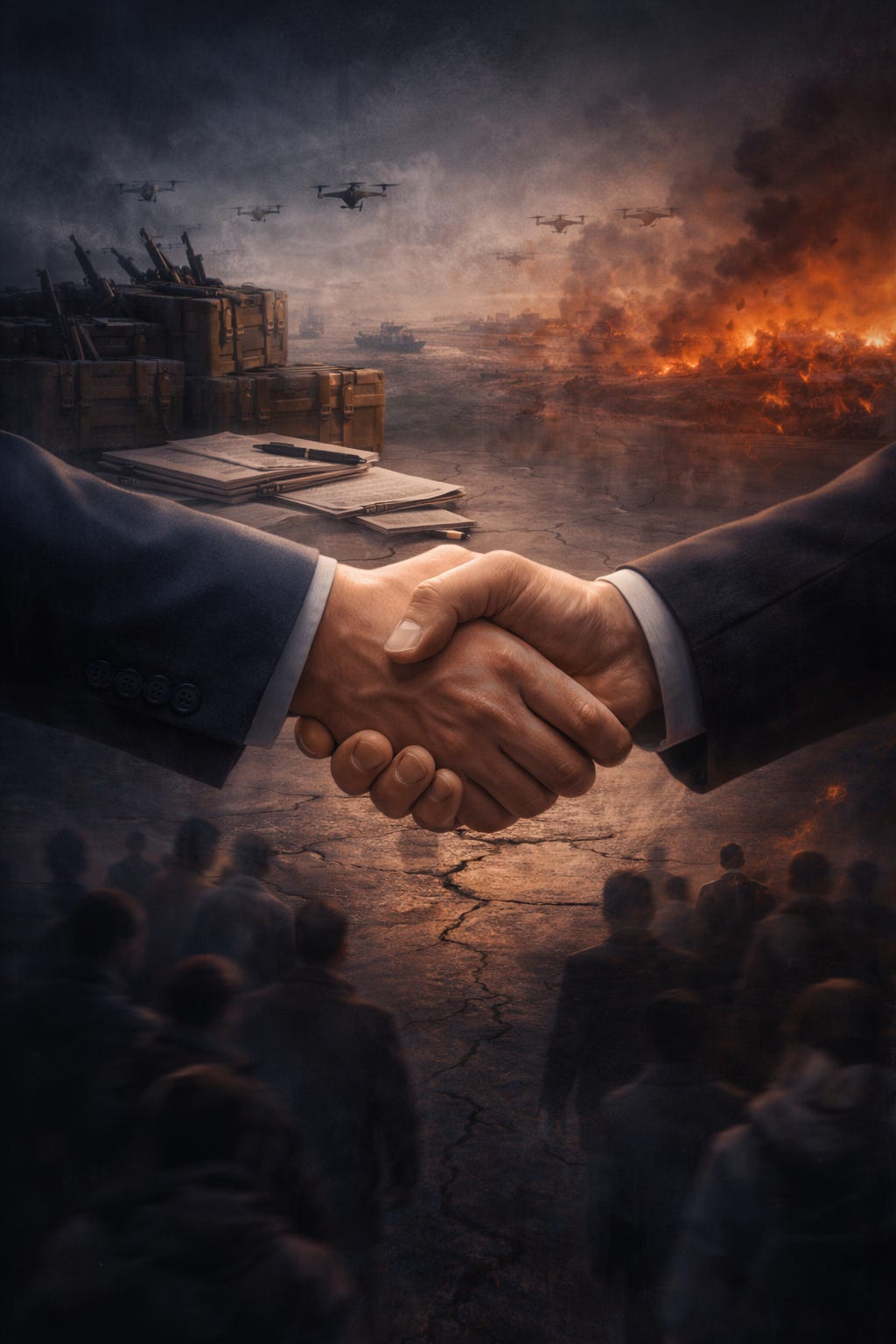 C’est cela, le vrai bilan de 2025 : un monde qui proclame la paix tout en organisant la guerre ...