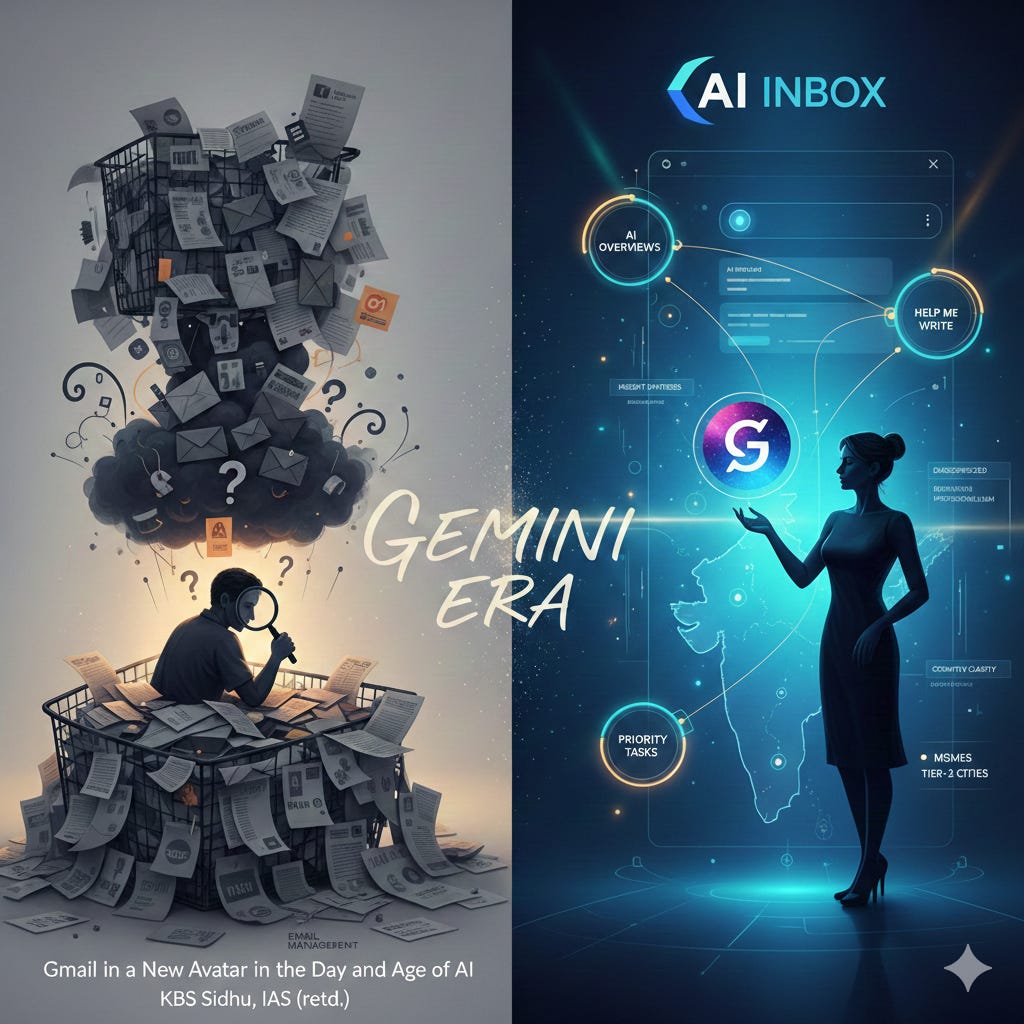 Gmail in a New Avatar in the Day and Age of AI