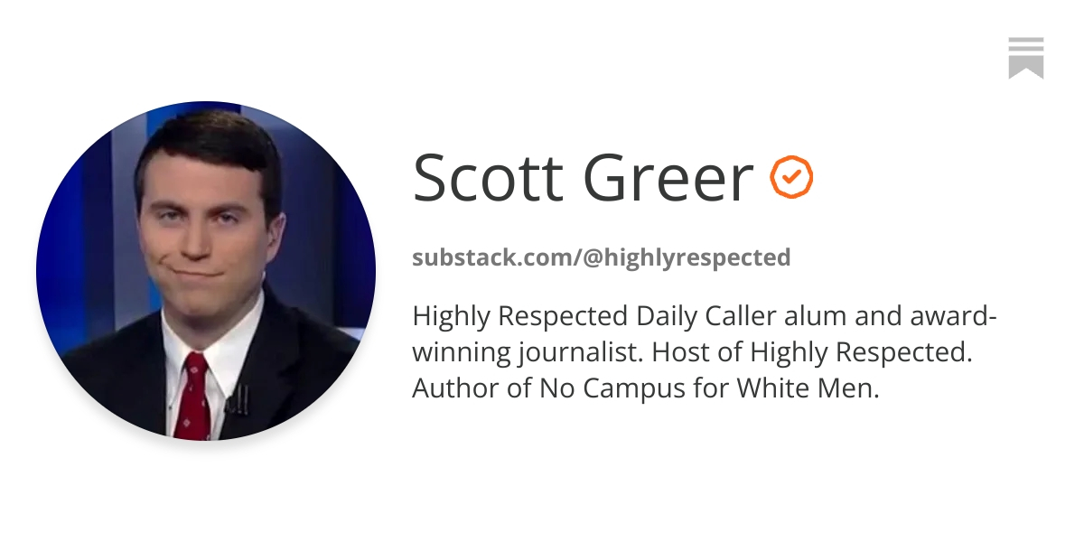 Scott Greer | Substack