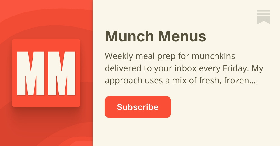 Munch Menus | Phoebe Lapine | Substack