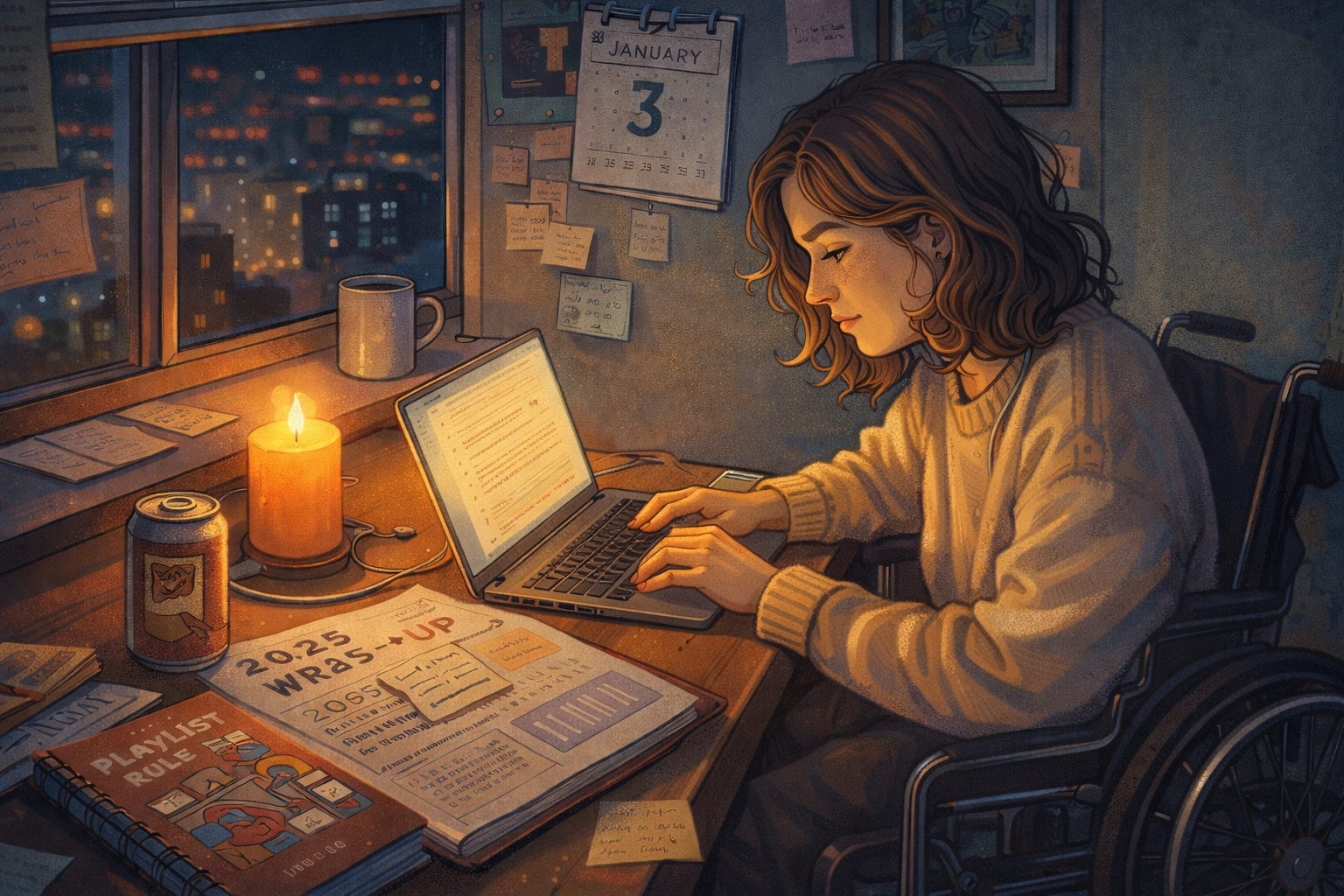 New year, more good, same me - by Esme Mazzeo
