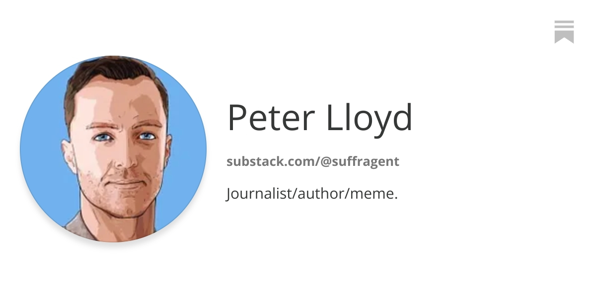 Peter Lloyd | Substack
