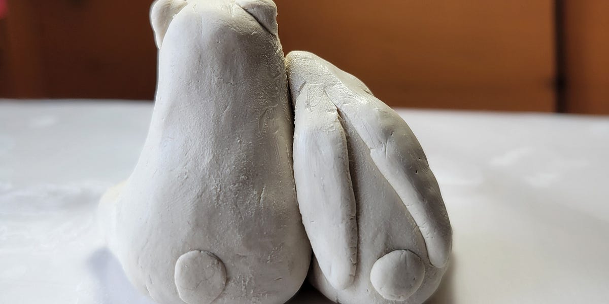 Friday Fun: Clay, Calm, and a Couple of Critters 🐇🐻‍ ️