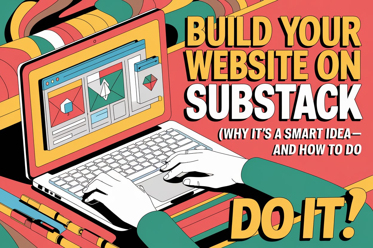Build Your Website on Substack (Why it’s a Smart Idea—And How To Do It)