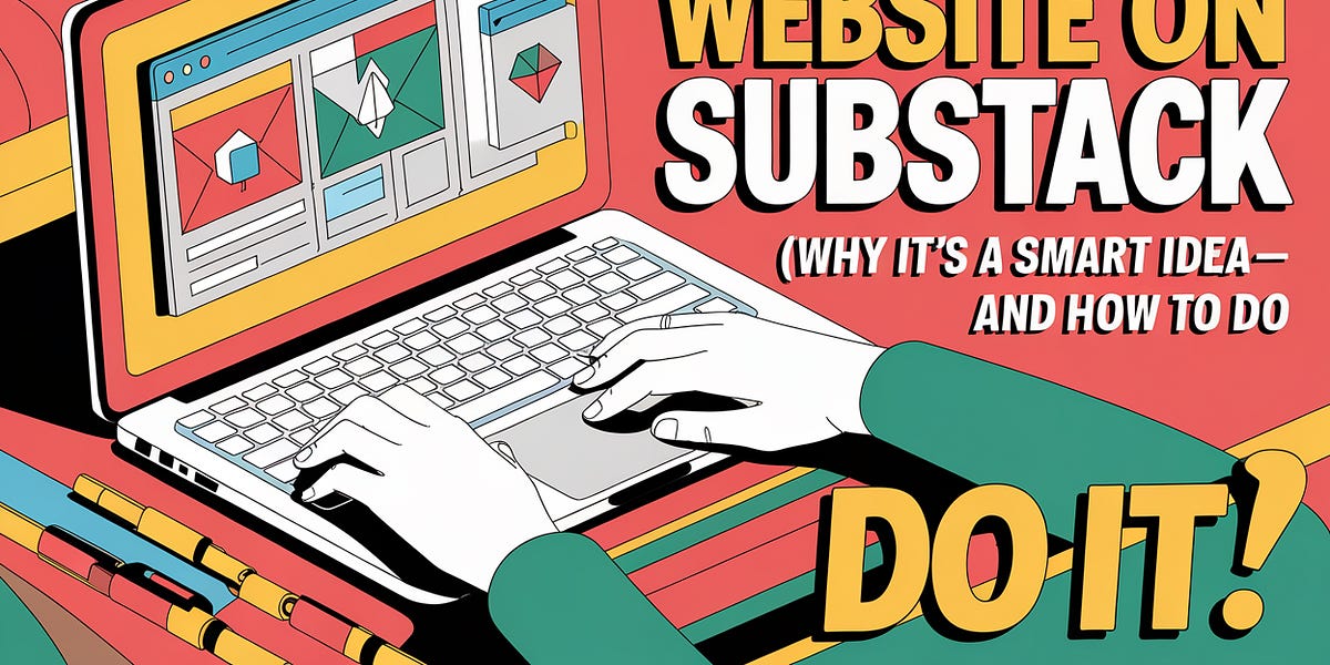 Build Your Website on Substack (Why it’s a Smart Idea—And How To Do It)