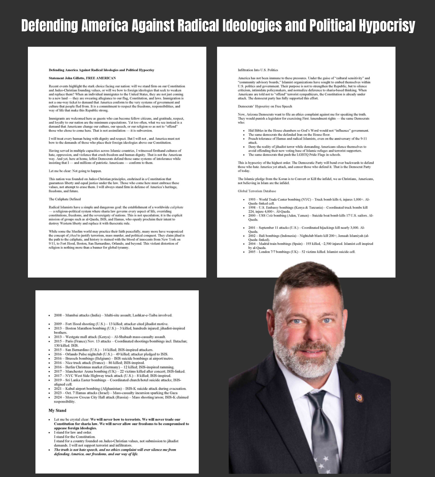 Rep. Gillette Slams: Media Spin and Democrats’ Attempt to Sanction Him