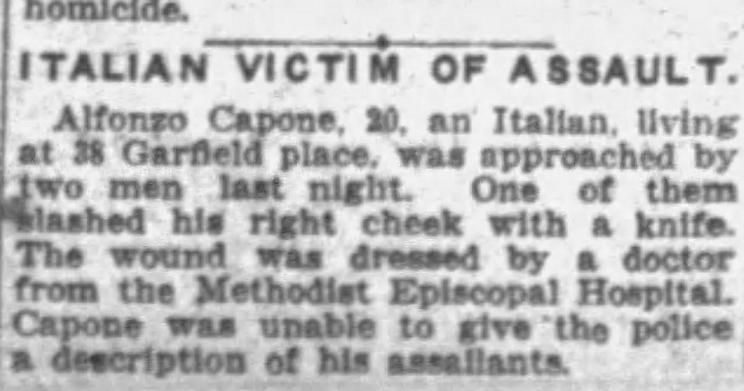 The Making of Scarface: Park Slope and the Early Days of Al Capone