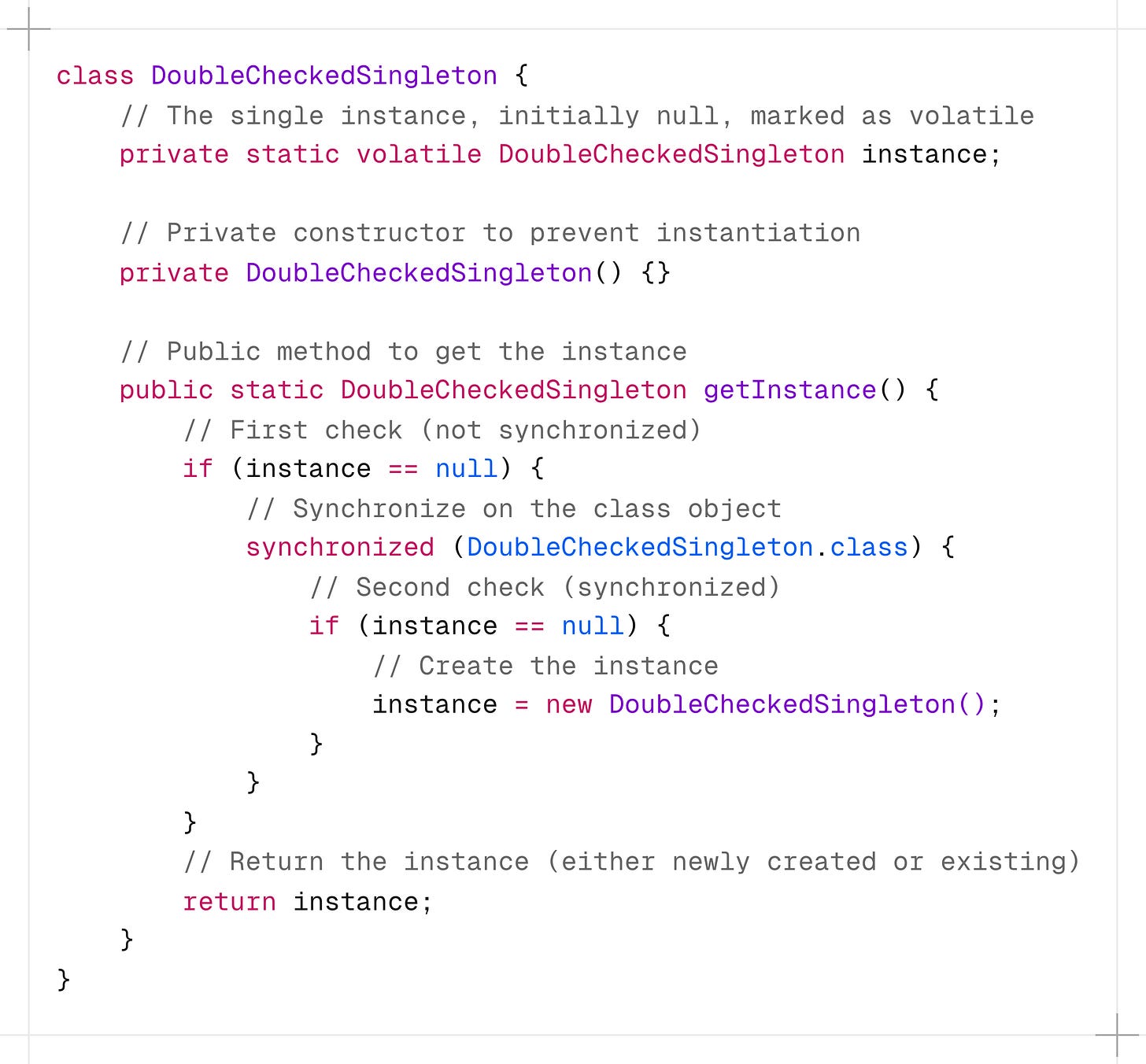 Singleton Design Pattern and 7 Ways to Implement it