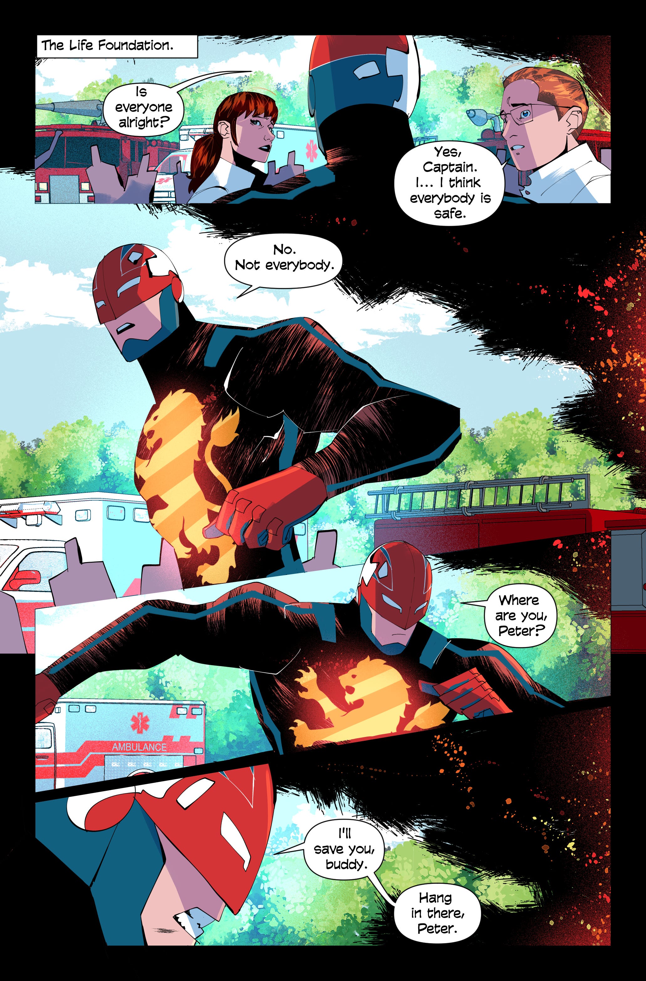 Radioactive Spider-Man Issue 2 pages 1-8