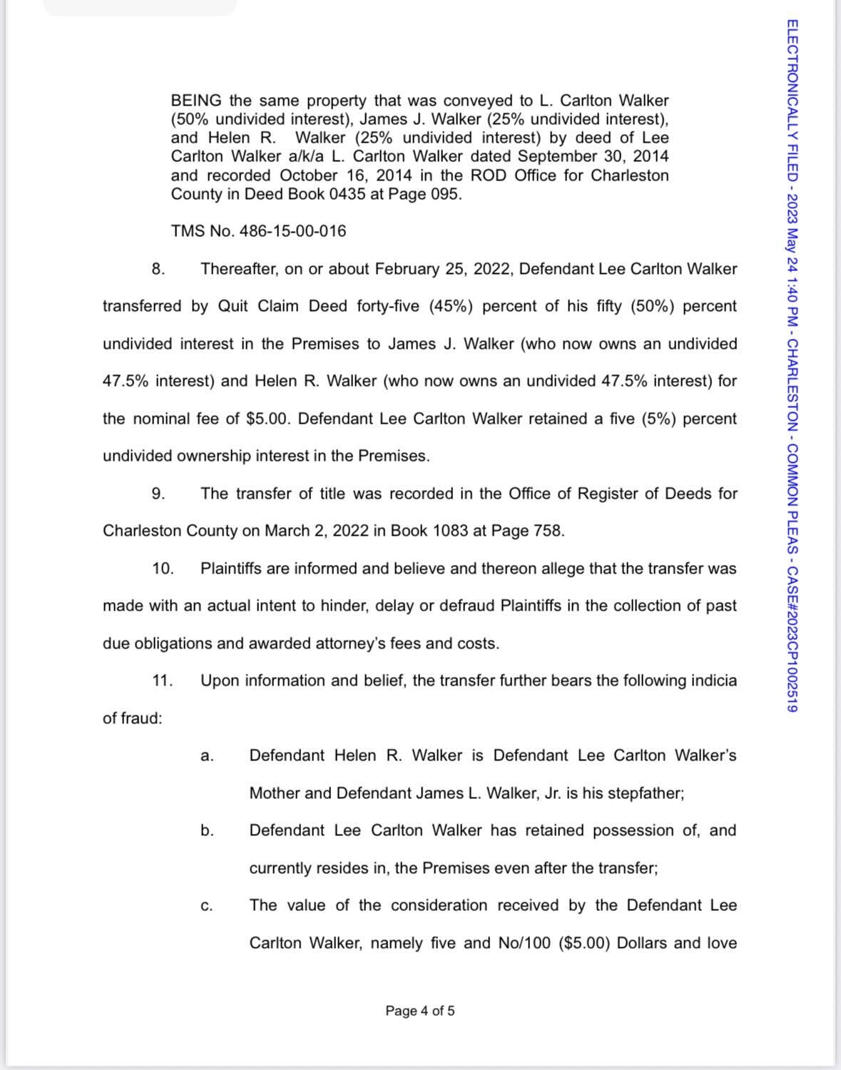 Carlton Walker Sued By The Mother of His Child For Fraud & Dodging ...