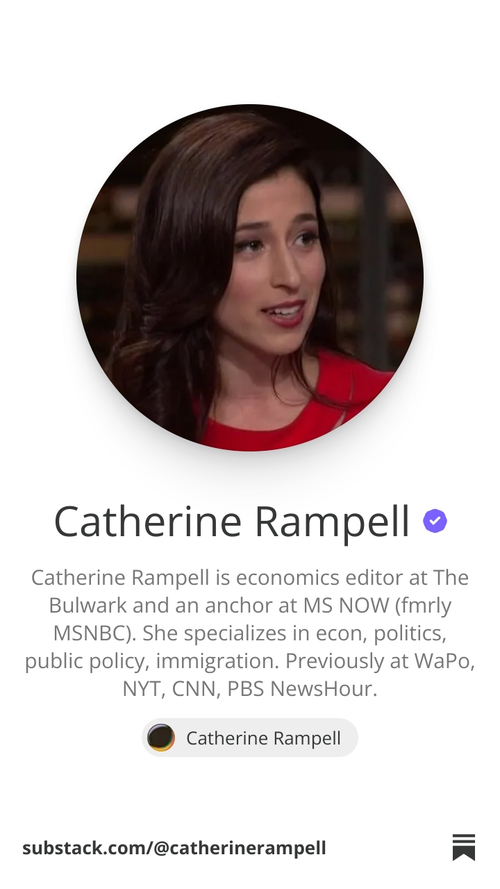 Catherine Rampell | Substack