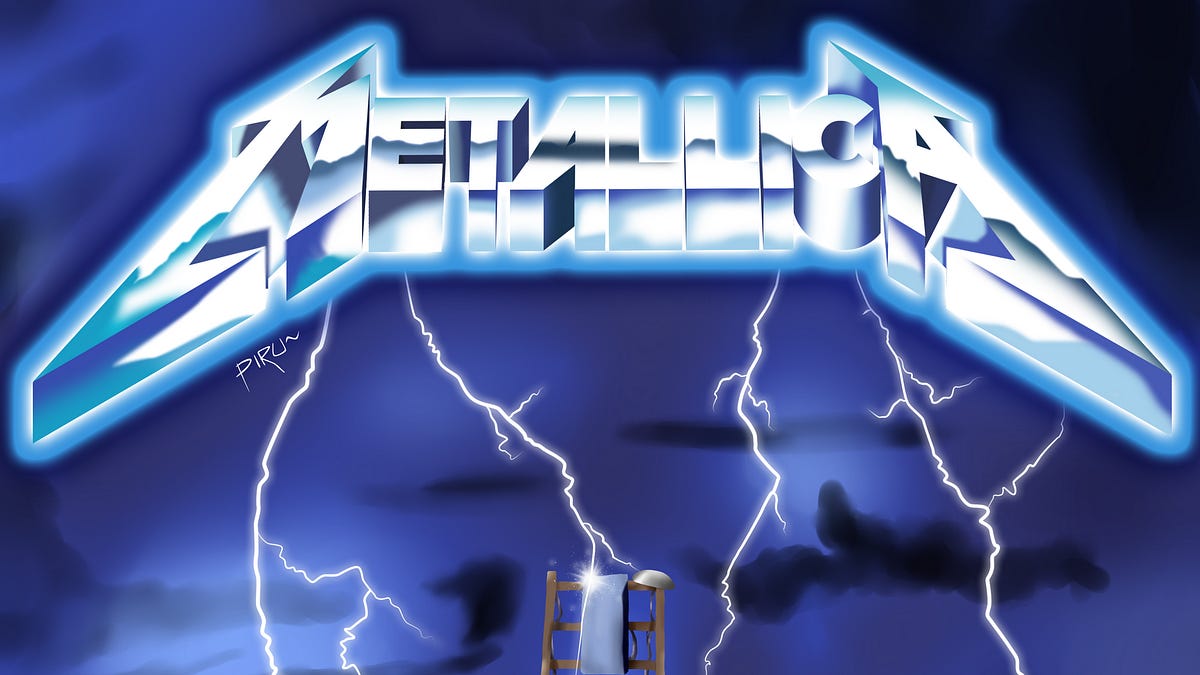 ride the lightning cover artist