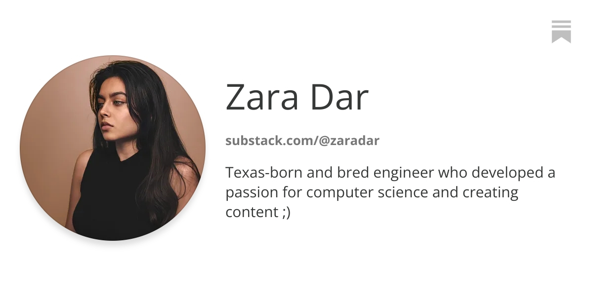 Zara Dar | Substack