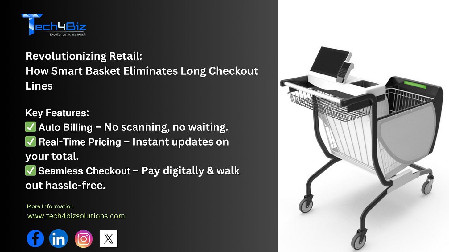 Revolutionizing Retail: How Smart Basket Eliminates Long Checkout Lines