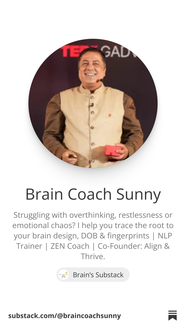 Brain Coach Sunny | Substack