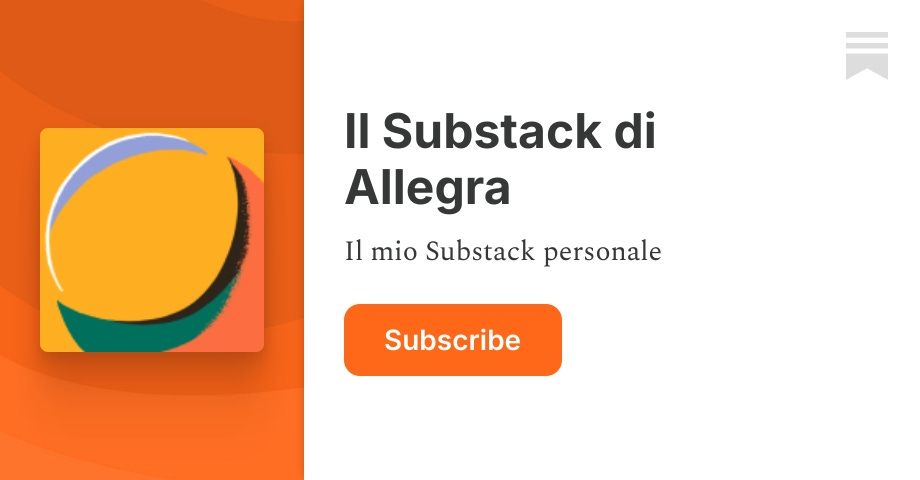 Lui mi ama ma è assente - Il Substack di Allegra