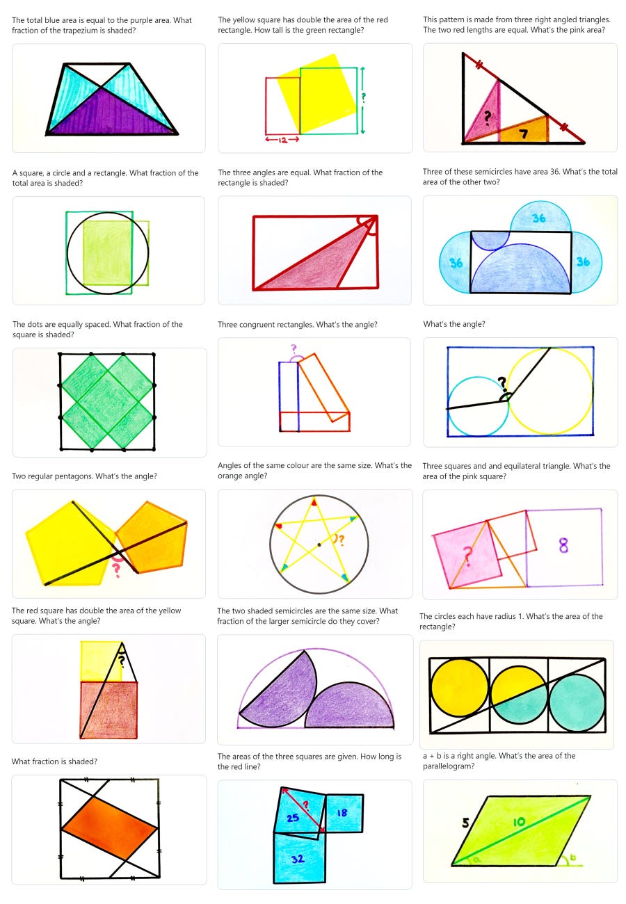 Math Games: The Catriona Agg Geometry Compendium - by BL