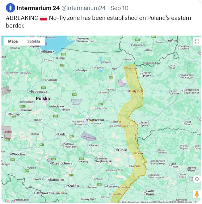 Russian Drones Allegedly Swarm Poland in Major Provocation...But Whose?