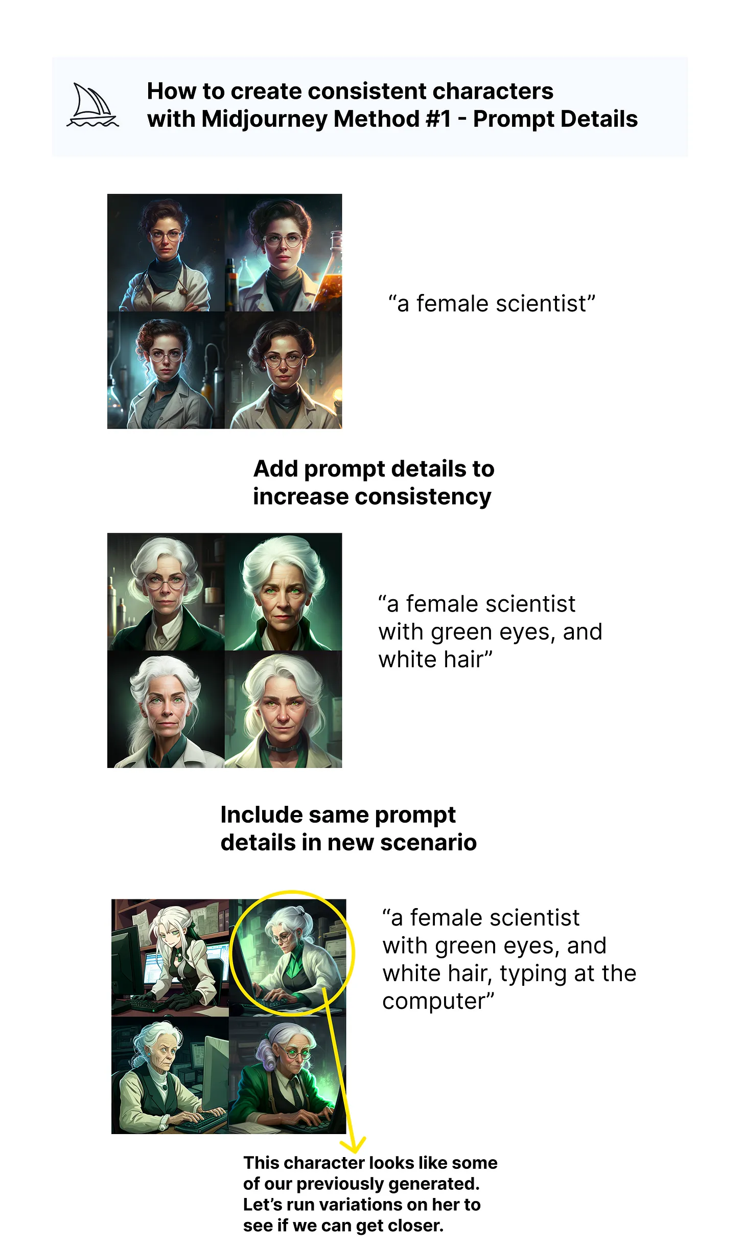 How to generate consistent characters in Midjourney (aka how to fix the biggest problem with ...