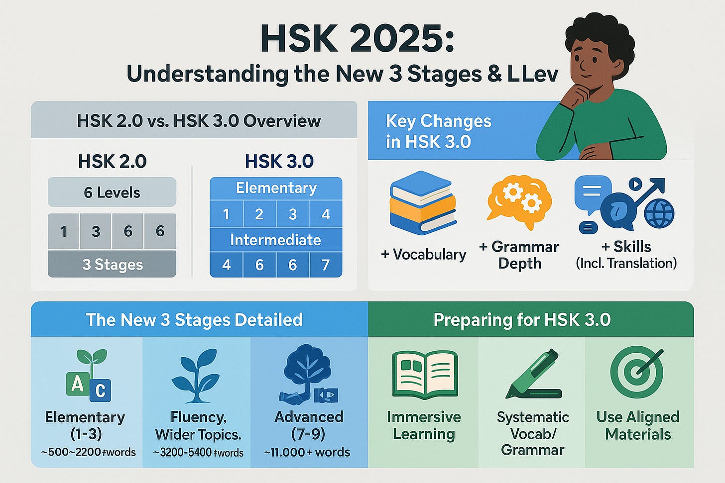 HSK Examination Format 2025: New Structure, Levels & What’s Changed