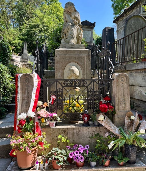 Remembering Paris’s Iconic Figures - by Globetrottingwithp