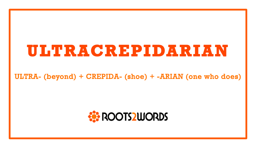 Word of the Day: ULTRACREPIDARIAN - by Mike Bergin