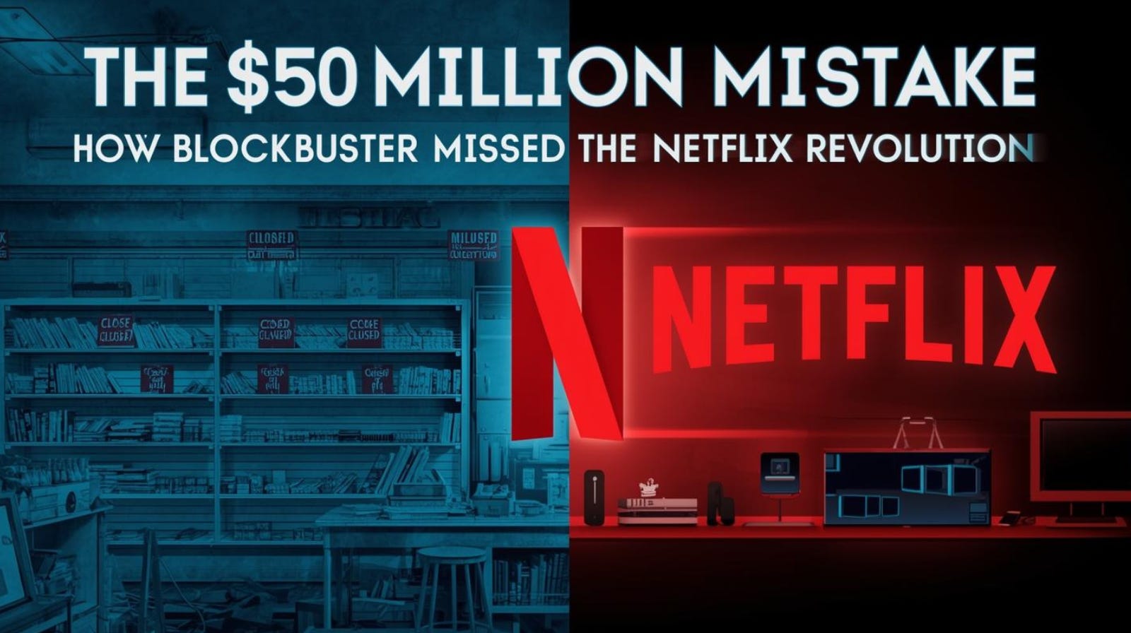 The $50 million mistake: How Netflix nearly became an acquisition and ...
