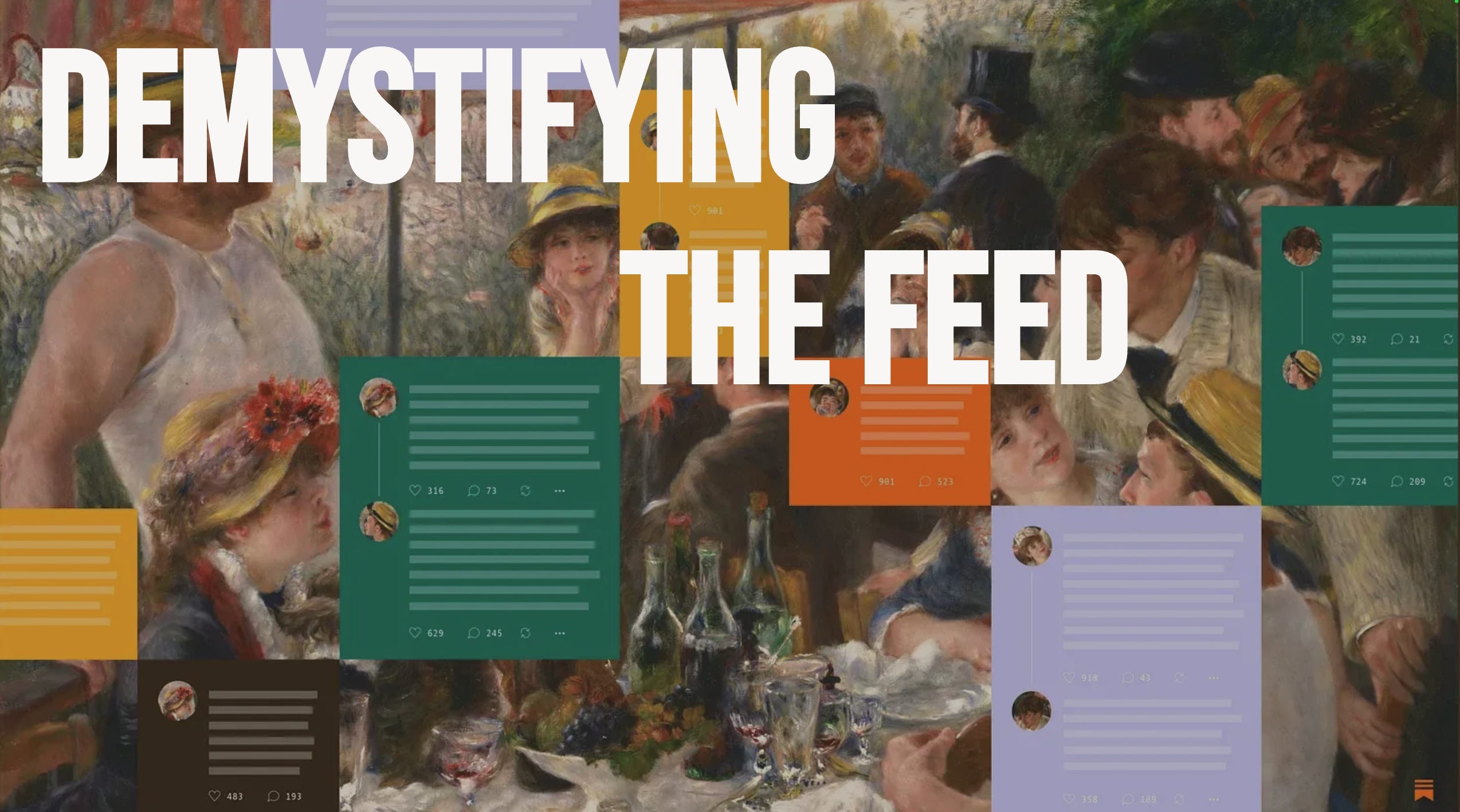 Demystifying the feed - On Substack