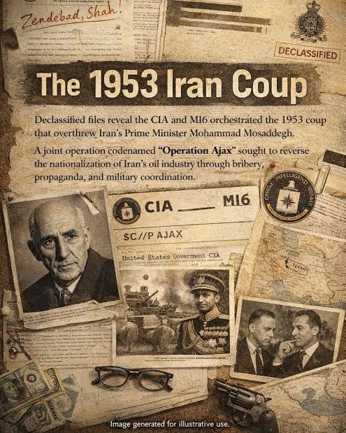 Iran’s Democratic Struggle: The History of USA & British Coup 1953