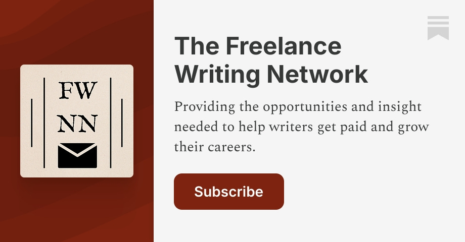 The Freelance Writing Network | Substack
