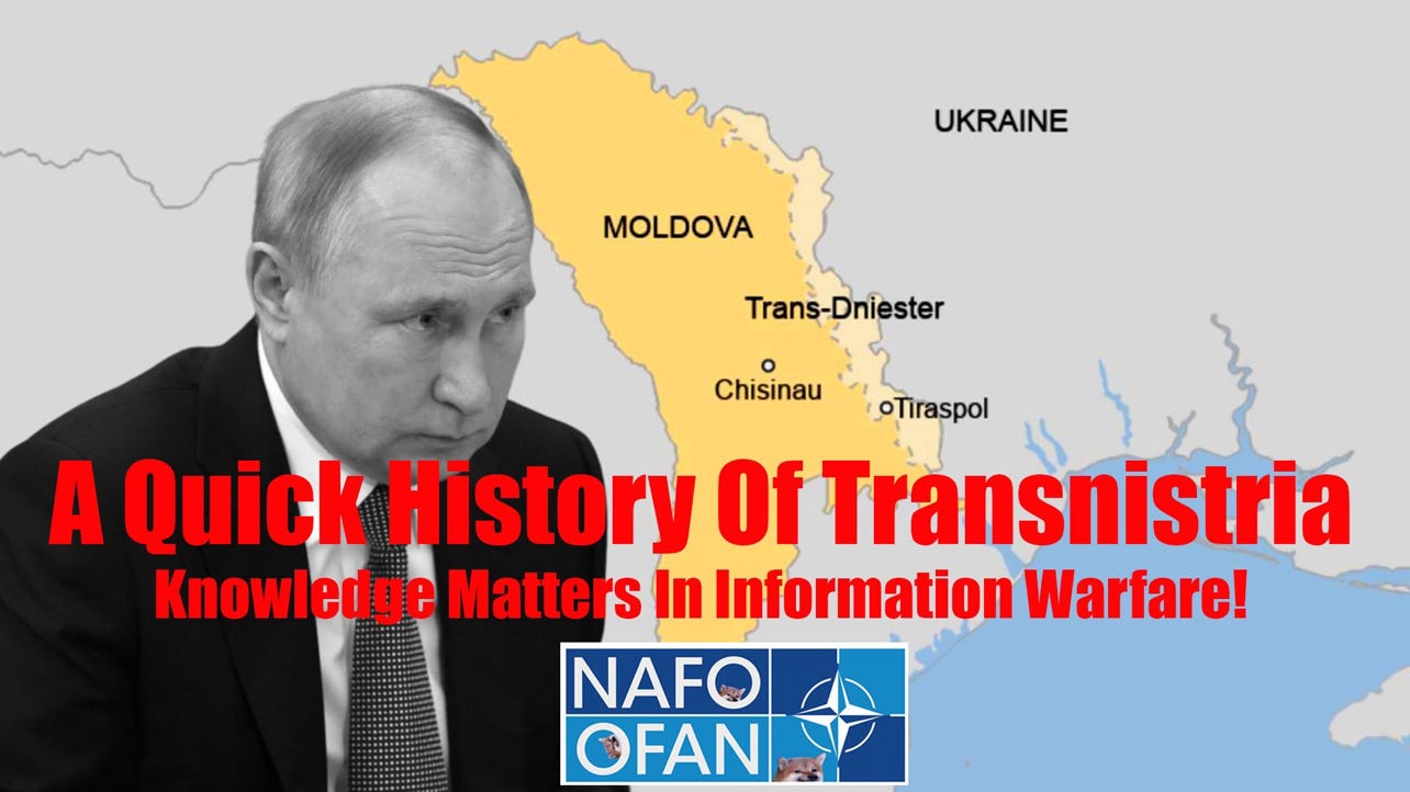 Transnistria - the Russian occupation without oxygen.