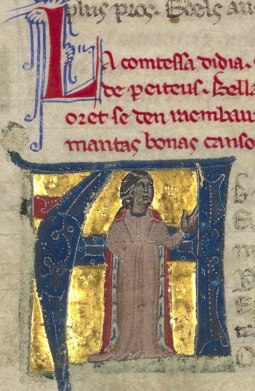 Female and Arabic influence on the troubadours