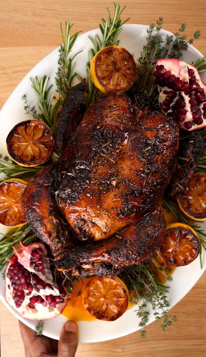 Maple Herb Roasted Chicken - by Brandon Gouveia