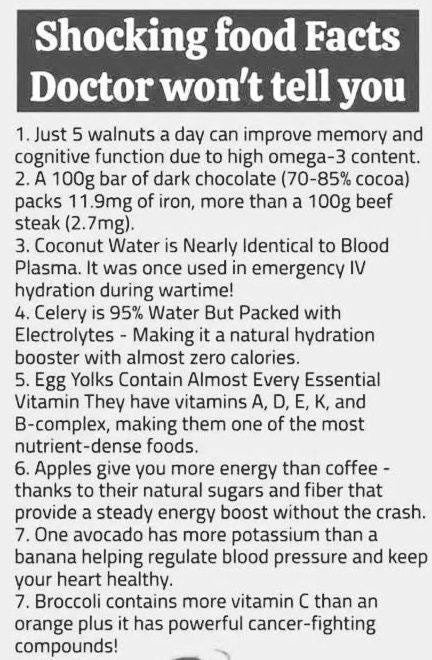 The “Shocking Food Facts” Doctors Apparently Won’t Tell You (Because ...