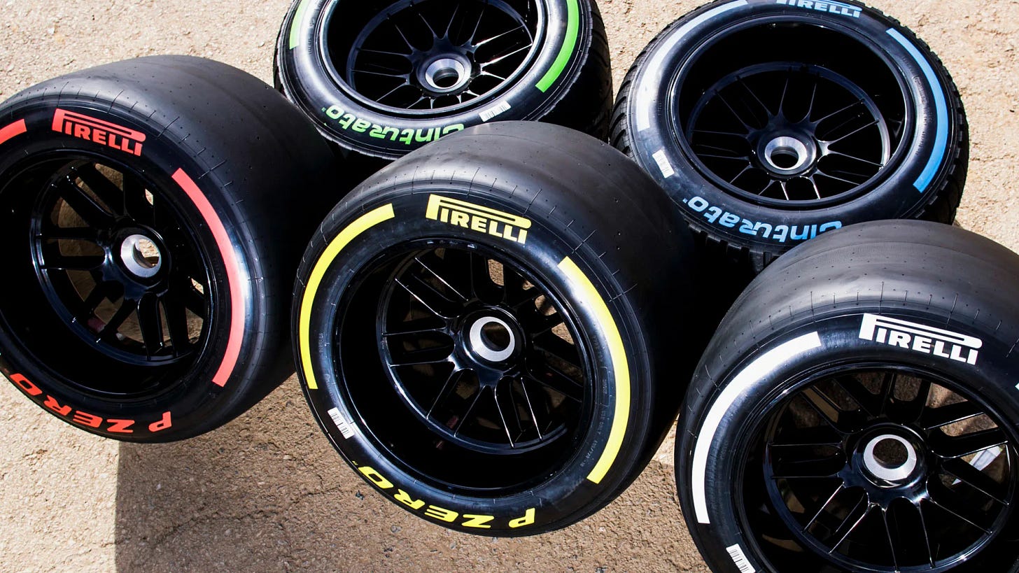 WTF Are Tyres? The Beginner’s Guide to F1 Tyres Explained