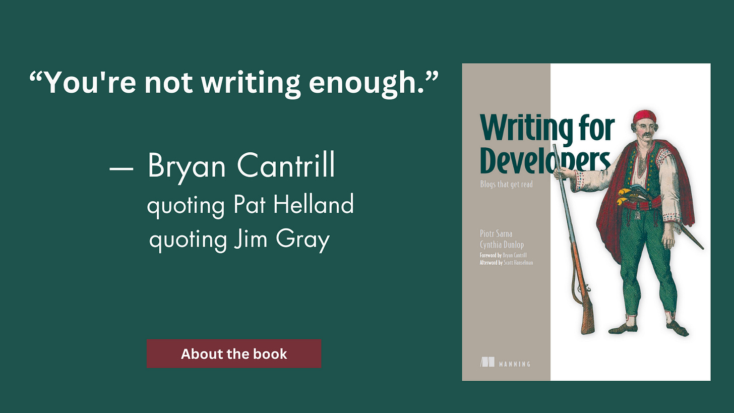 Simon Willison on Technical Blogging - by Cynthia Dunlop