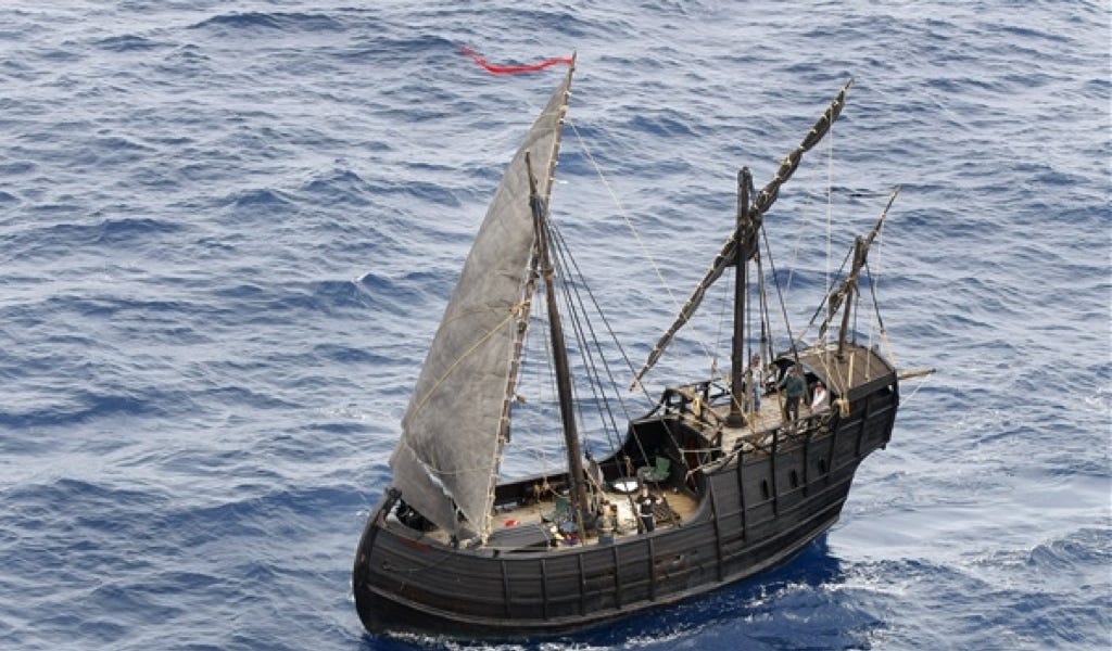 The 'Notorious' Caravel replica - by Leonie Needham