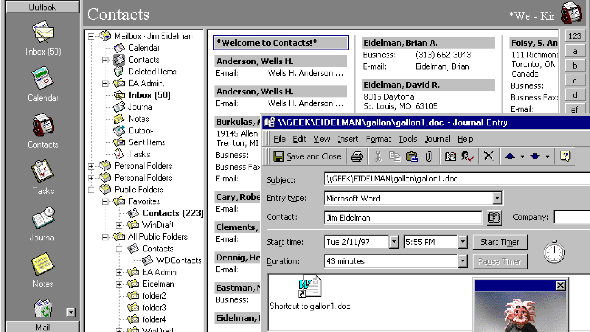 Who Invented Microsoft Outlook? - by Dave Pelland