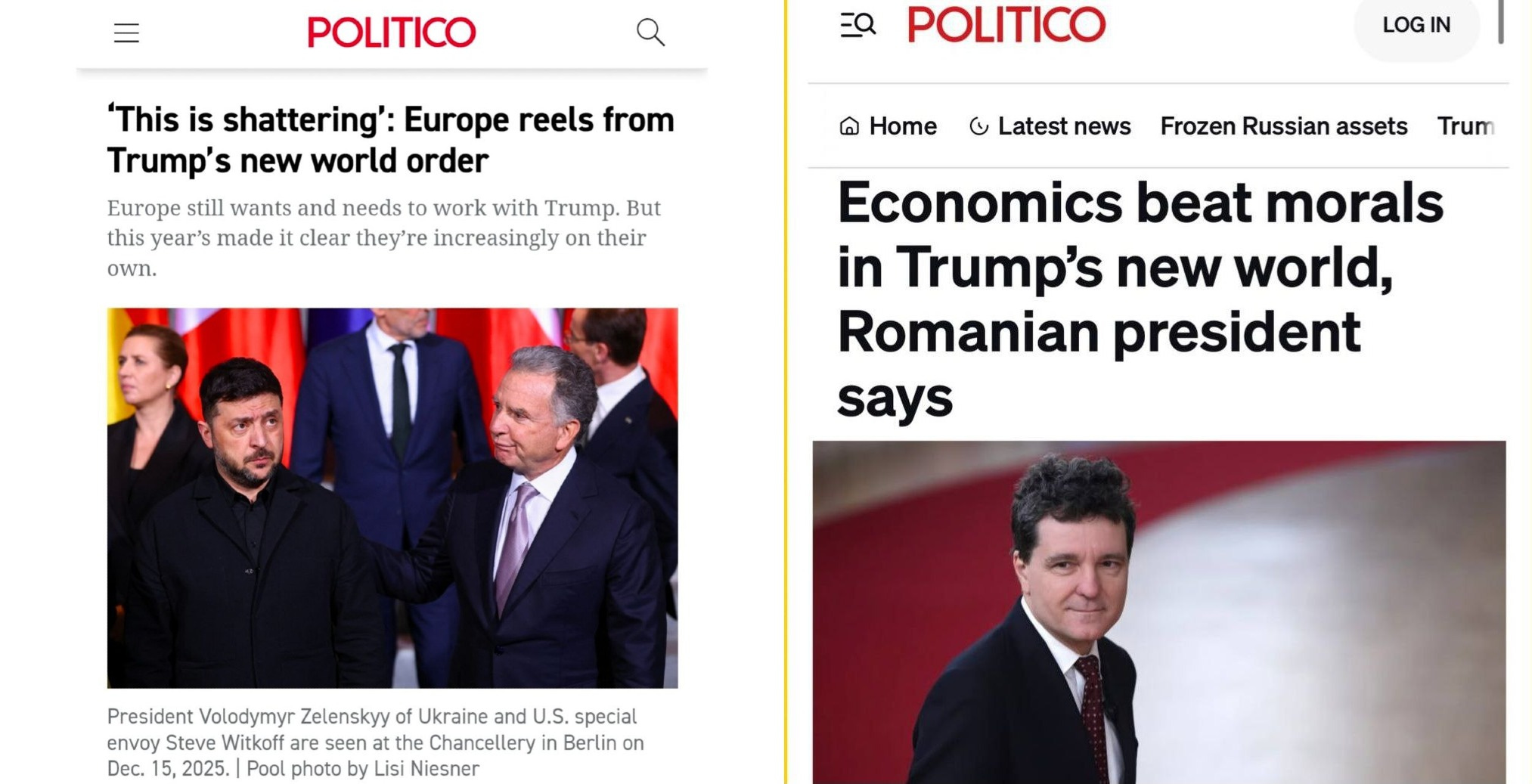 VS legt sancties op aan EU-functionarissen wegens onderdrukking van de ...