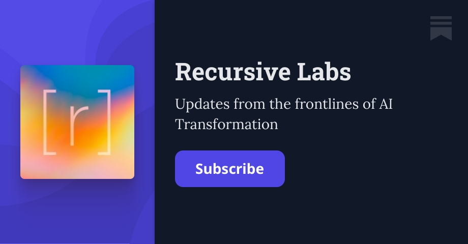 Recursive Labs | Aki Ranin | Substack