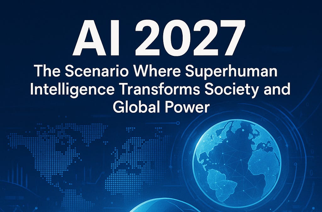 AI 2027: The Scenario Where Superhuman Intelligence Transforms Society ...