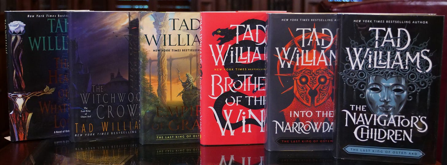 Revisiting Tad Williams' Speculative Fiction