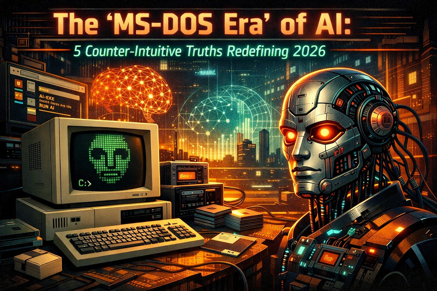 The "MS-DOS Era" of AI: 5 Counter-Intuitive Truths Redefining 2026