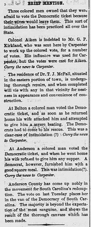Reconstruction Part 10: Tensions and Violence in the Days Leading to ...