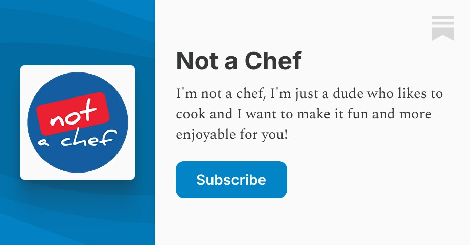Not a Chef | Ian Fujimoto | Substack