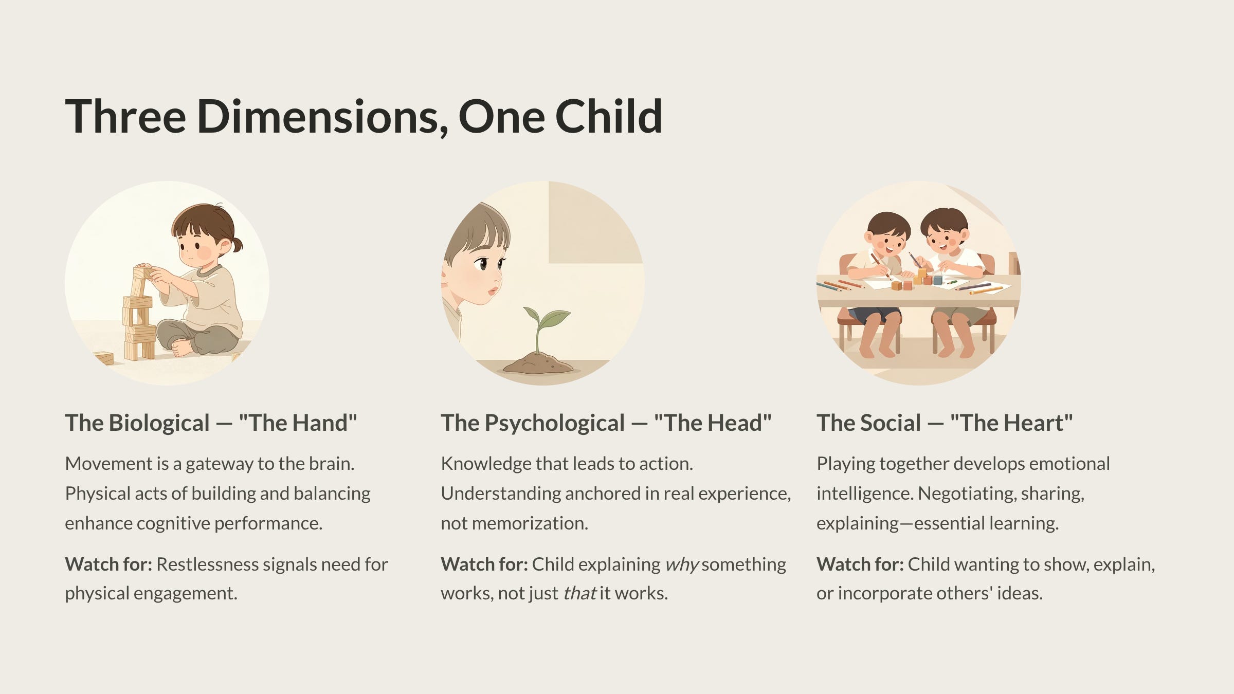 Holistic Education: Nurturing the Head, Heart, and Hand