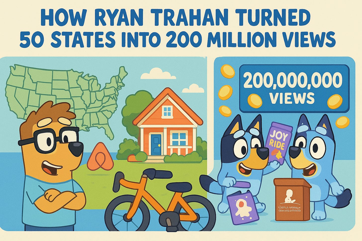 How Ryan Trahan Turned 50 States into 200 Million Views