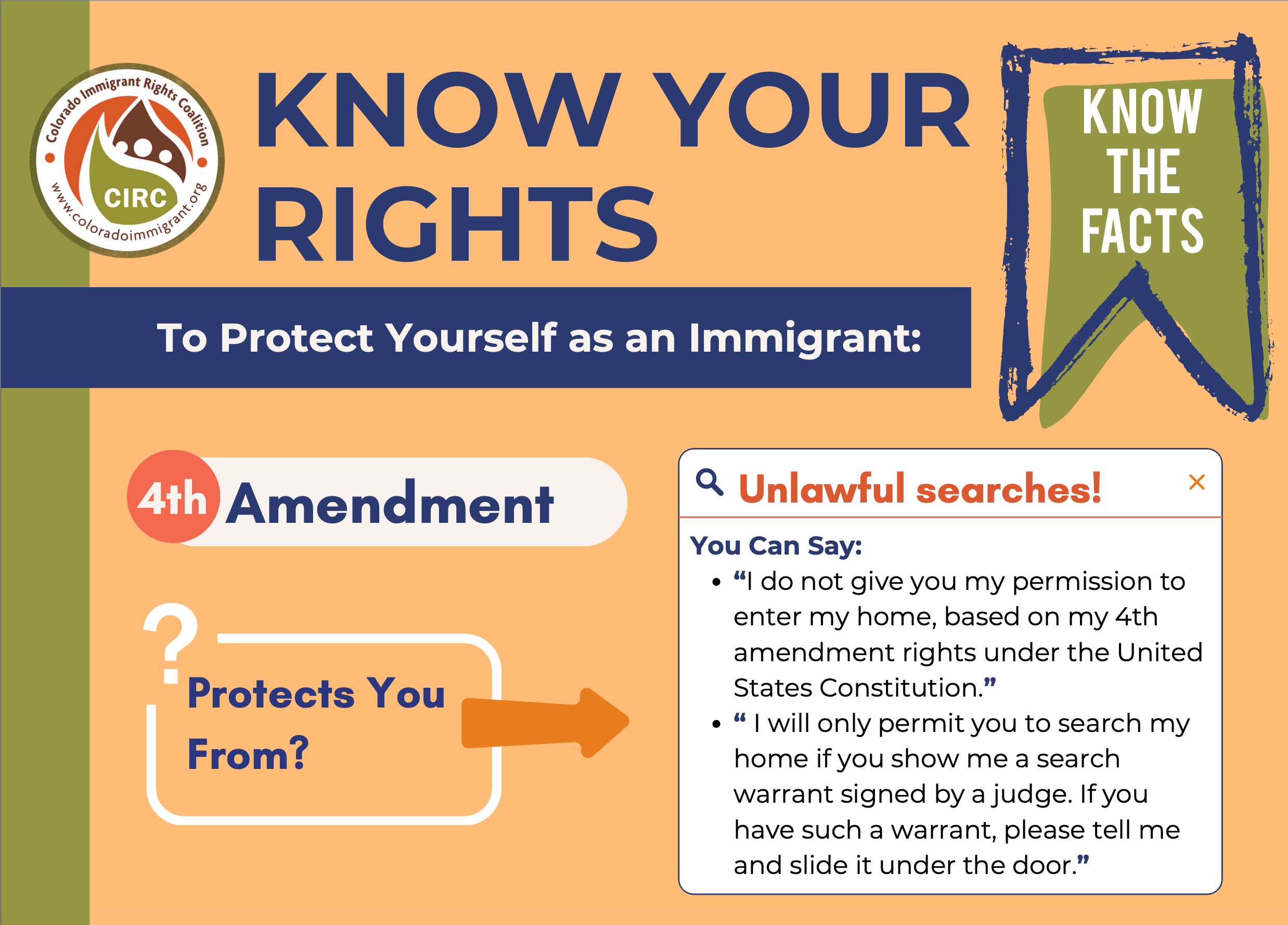 ABNTY Police Encounter Rights Card - Bilingual (English/Spanish) Legal ...